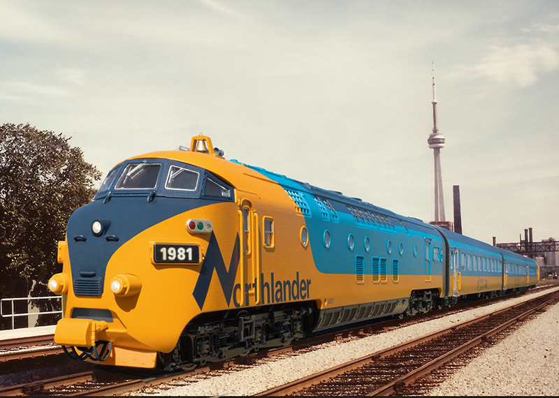 "Northlander" Diesel Powered Train | Trix Websites