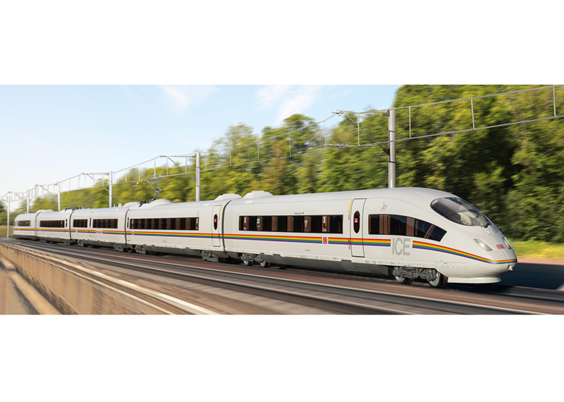 ICE 3 Powered Rail Car Train, Class 403 "railbow" | Märklin