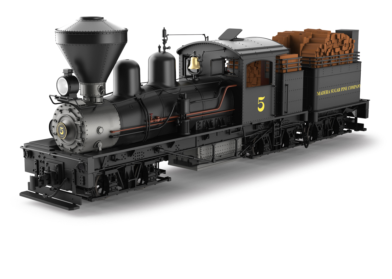 MSP RR Shay Steam Locomotive No. 5 | LGB Websites