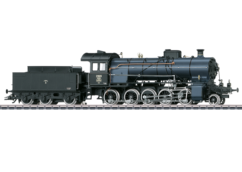 Class C 5/6 "Elephant" Steam Locomotive with a Tender | Maerklin US