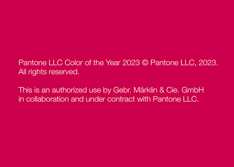PANTONE Color of the Year 2023 Wagen | Märklin Website DE