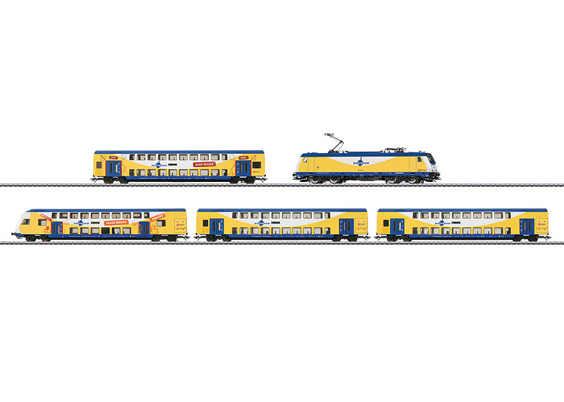 Doppelstock-Nahverkehrszug „metronom“ | Märklin Website DE