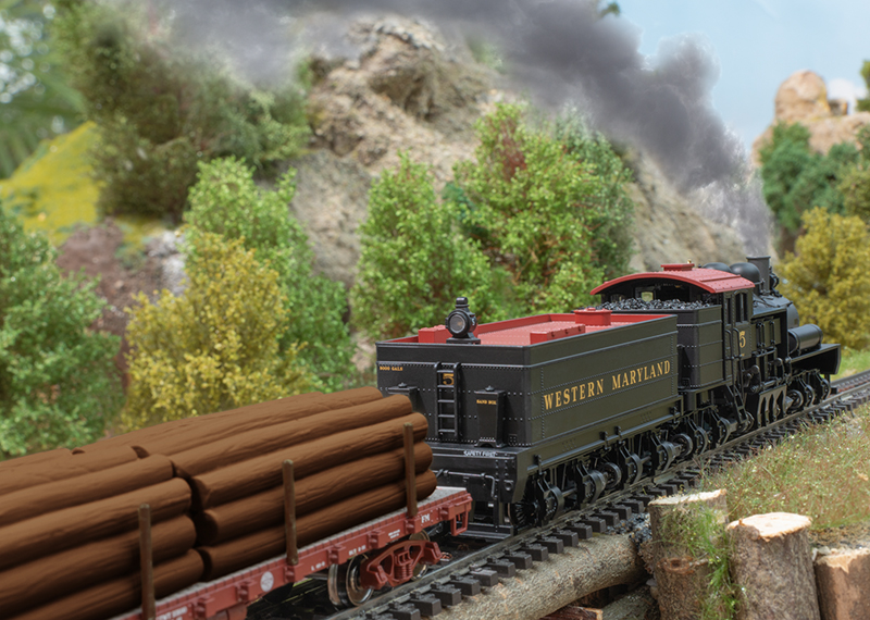 US Shay Design Gear Drive Steam Locomotive | Maerklin US