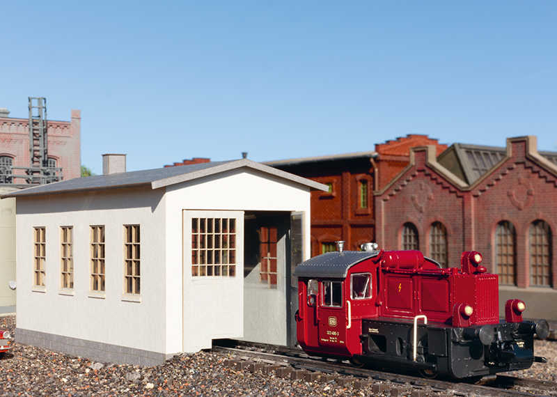 Small Locomotive Shed Building Kit. | Märklin Website DE