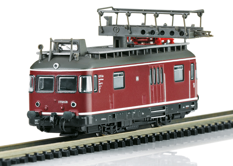 Powered Catenary Maintenance Rail Car with a Catenary Construction Car ...