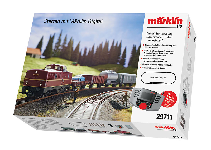 "German Federal Railroad Main Line Service" Digital Starter Set. 230 ...