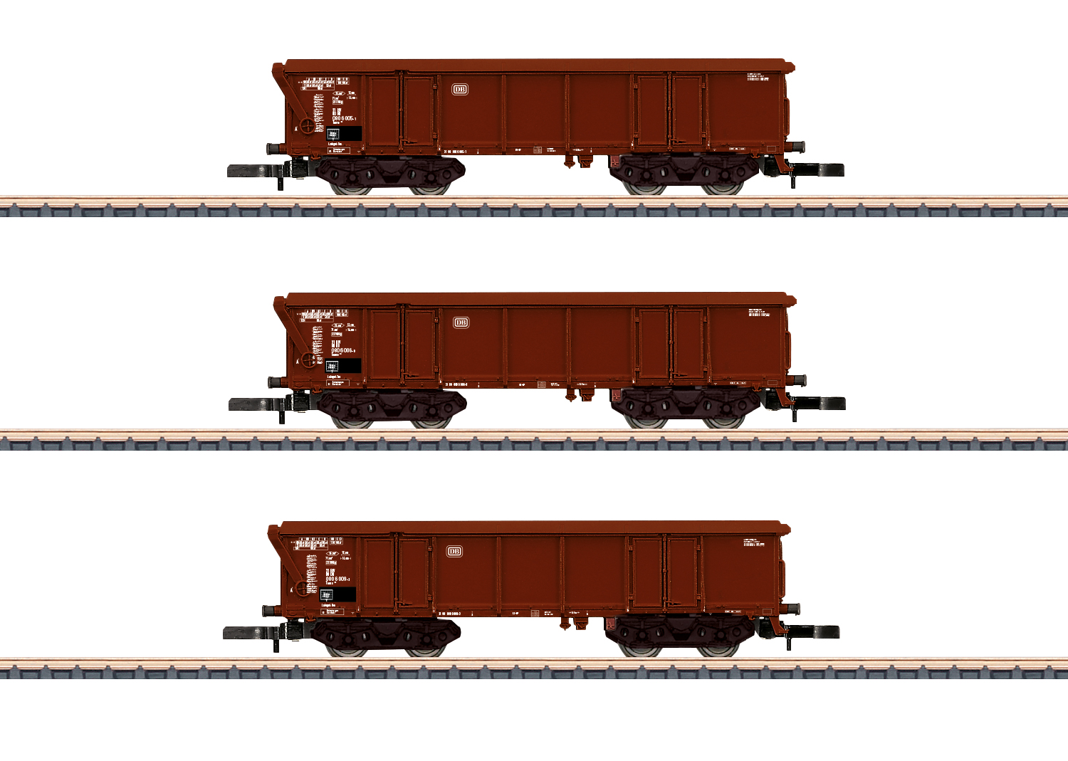 Gondolas With Retractable Roofs Set Maerklin US Gondolas With Retractable Roofs Set Maerklin US