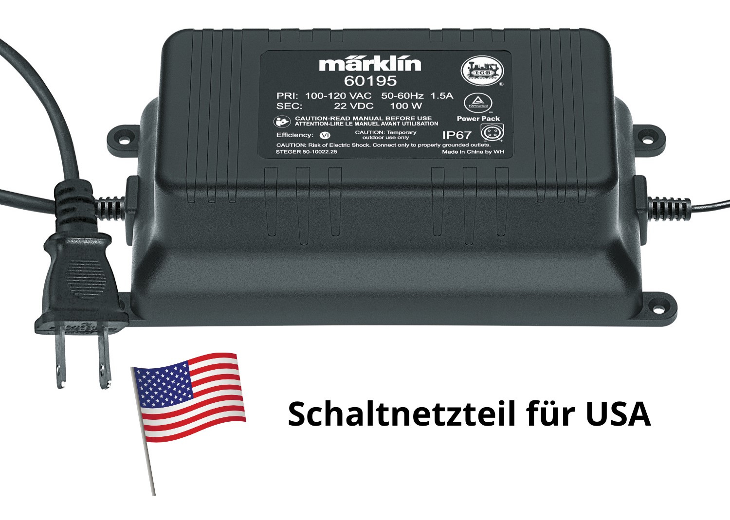 Switched Mode Power Pack 120V / 100VA for LGB (only US) | Controlling ...