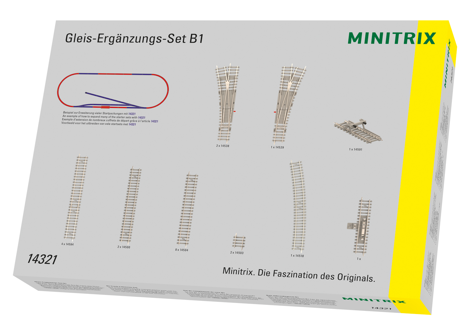 Gleis-Ergänzungs-Set B1 | Gleise | Märklin Onlineshop