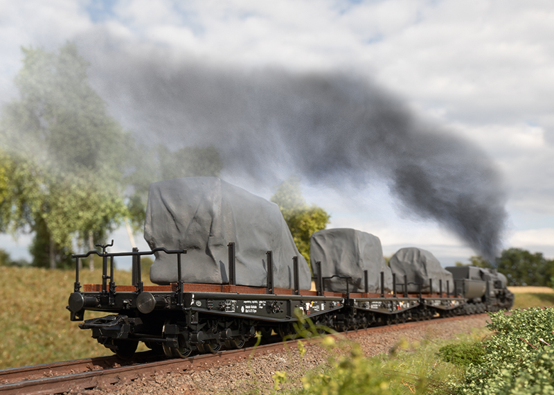 Type SSyms Köln Heavy-Duty Flat Car Set | Märklin Website DE