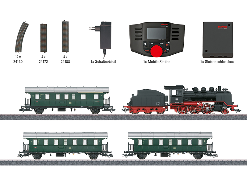Coffret de départ numérique "Ligne secondaire avec BR 24" | Maerklin FR