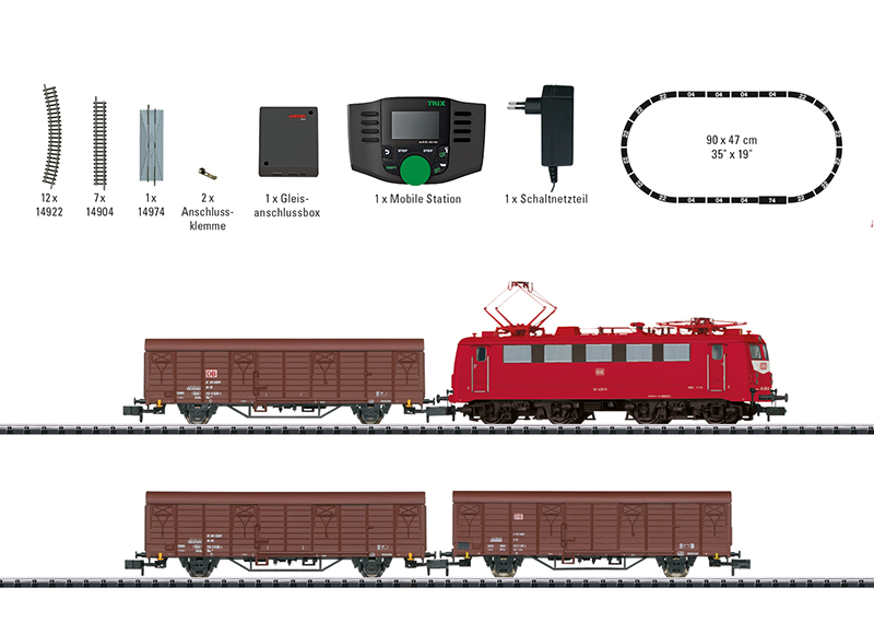 "Freight Train" Digital Starter Set with a Class 141 | Trix Websites